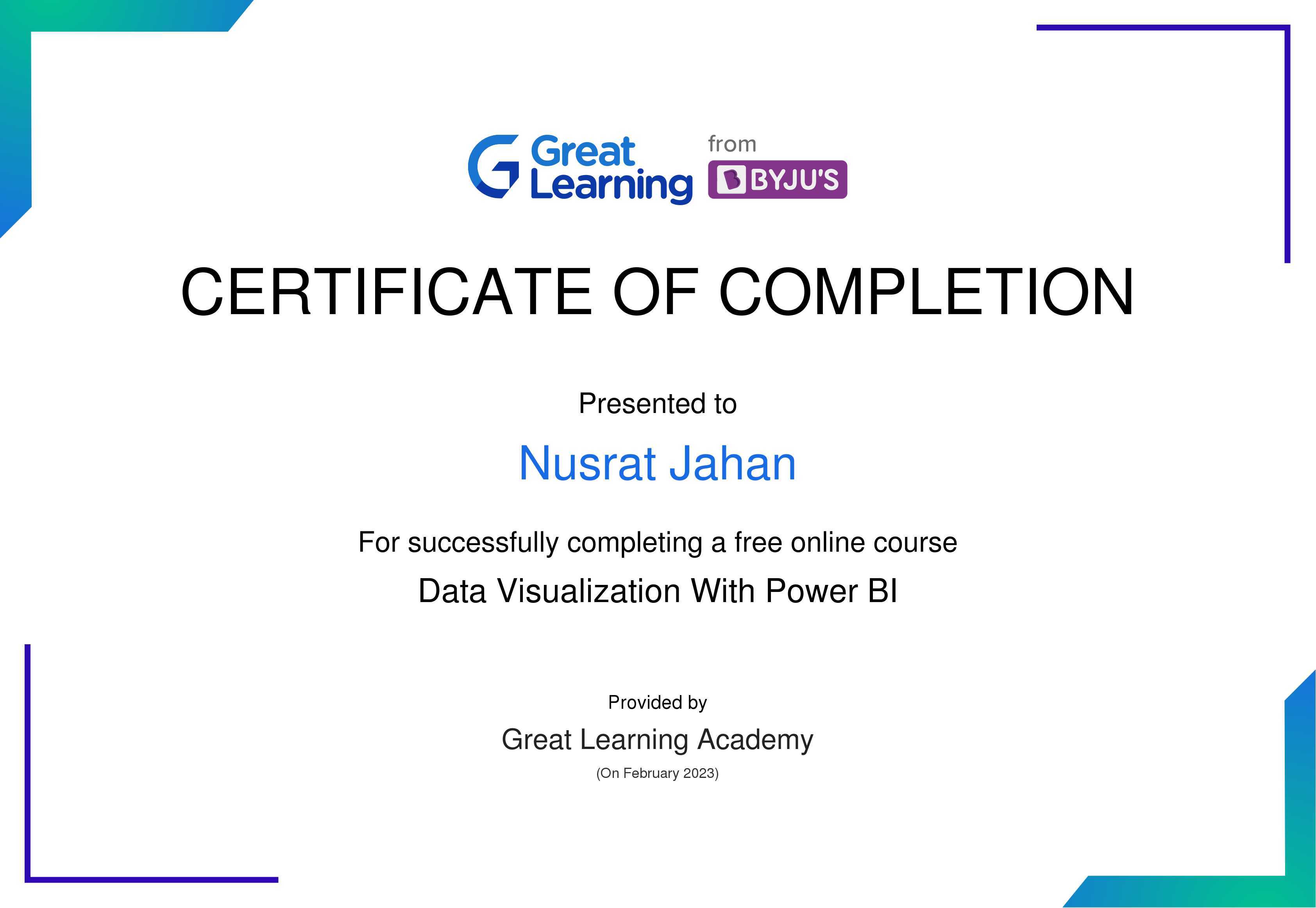 Nusrat Jahan - Data Analyst || Business Analyst || Technical ...