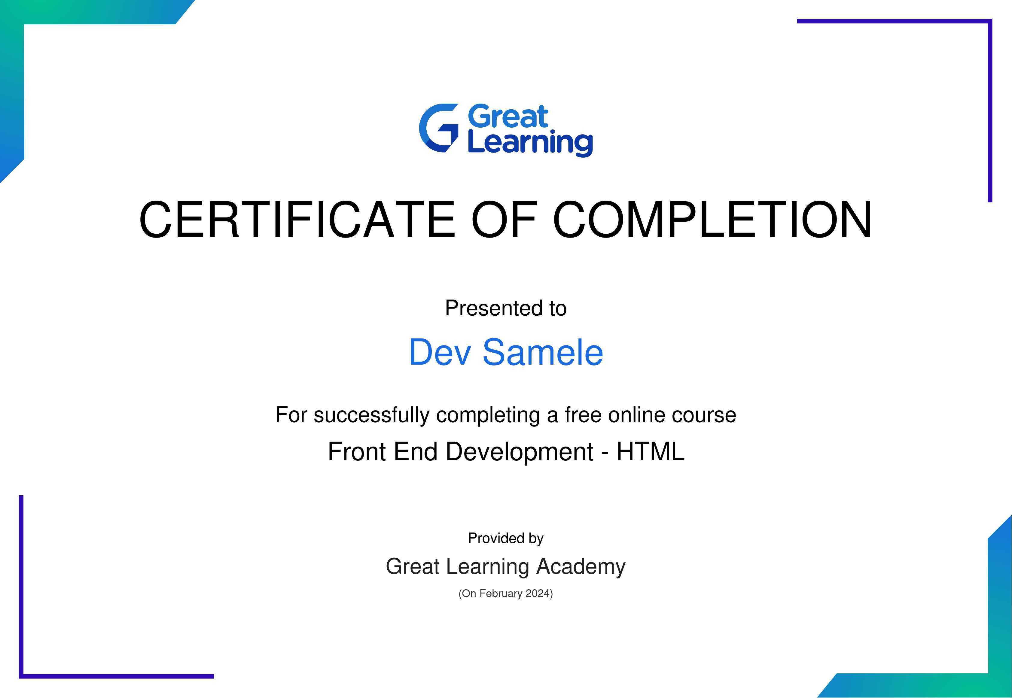 Dev Samele - Campus Ambassador - Sheryians Coding School | LinkedIn Dev Samele - Campus Ambassador - Sheryians Coding School | LinkedIn
