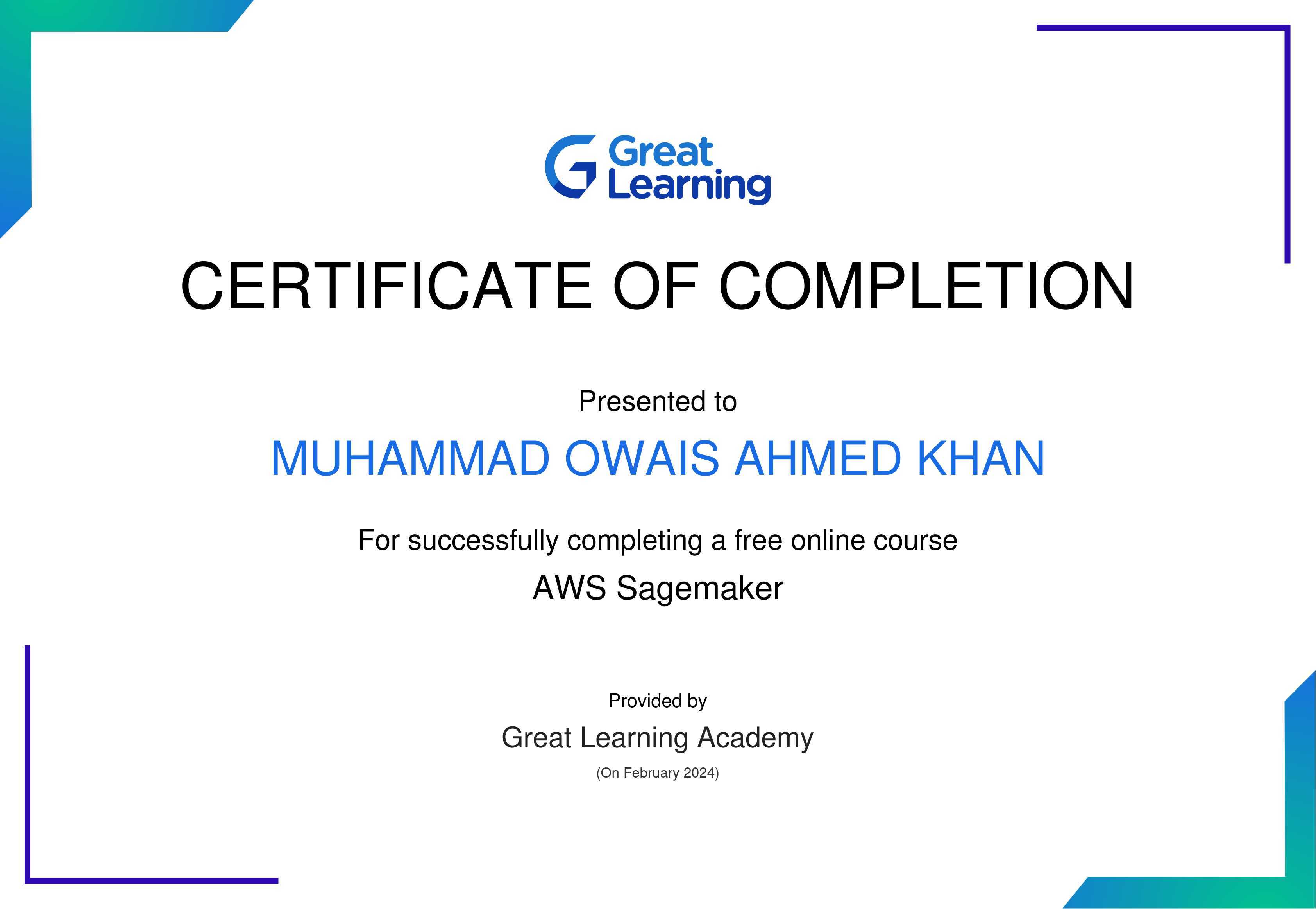 Muhammad Owais Ahmed Khan - IT Officer | OCI | Oracle Apex | Oracle Forms & Reports | Oracle SQL ...