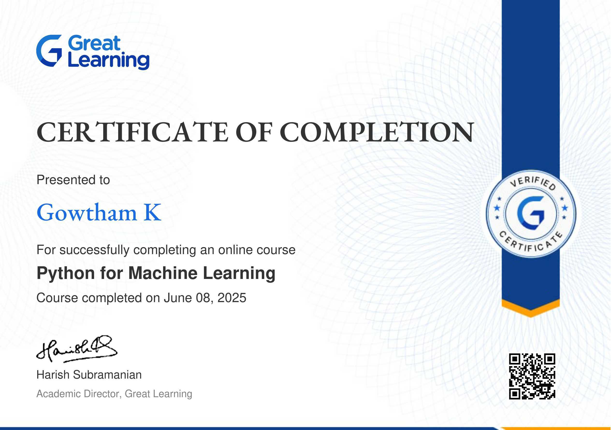 gowtham K - Student at Nagarjuna College of Engineering | B.E in data science | | LinkedIn